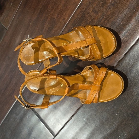Renzo da Porcari | Shoes | Euc Renzo Da Porcari Platform Wedge Sandals ...